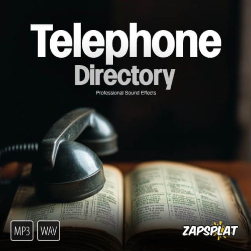 Download this pack of FREE Telephone Directory sound effects
