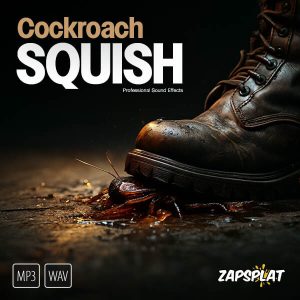 Download this pack of FREE Cockroach Squish Sounds sound effects